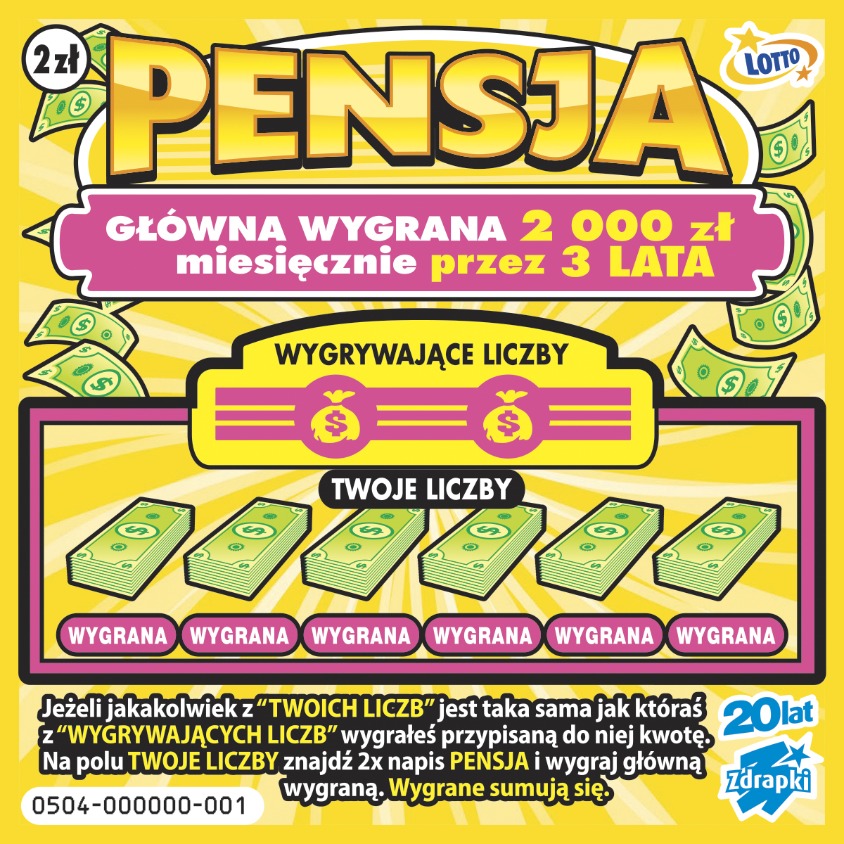Lotto, Kaskada, Multi Multi, Mini Lotto, Zdrapki - lotto.pl